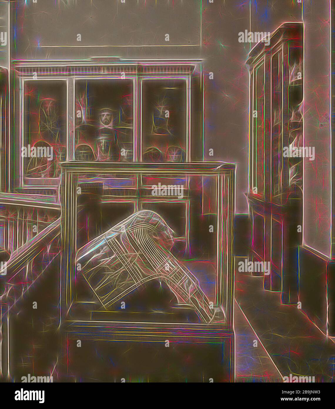 Interior of museum. 1898, Middle East, Israel and/or Palestine Stock ...