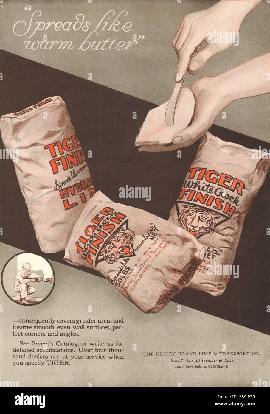 Tiger finish. Spreads like warm butter'. The Kelley Island Lime ...