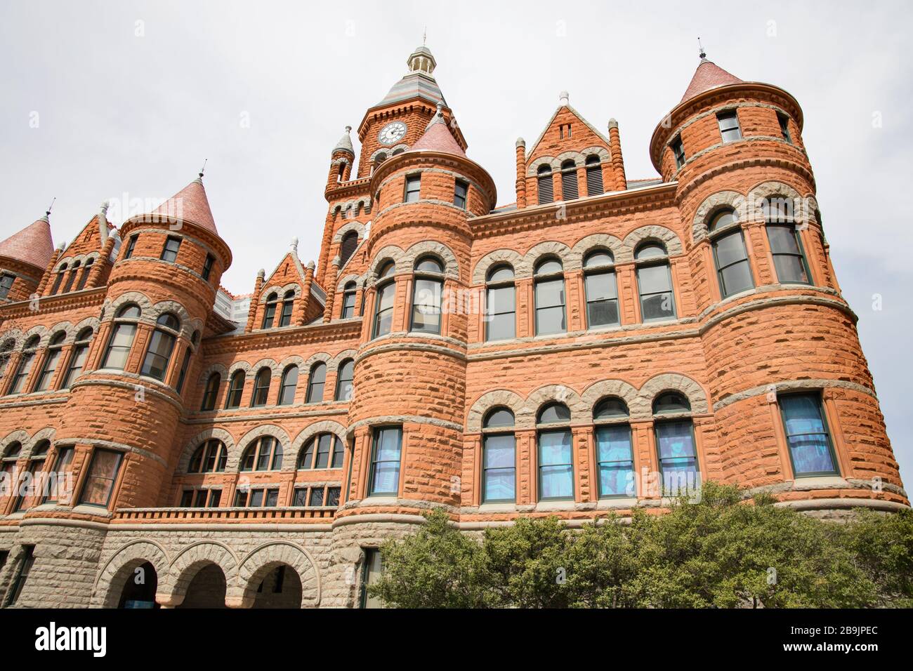 the old red museum,an old courthouse in downtown dallas texas Stock ...