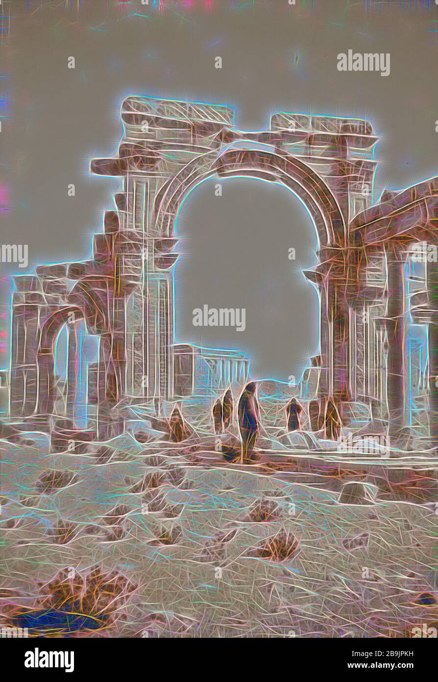 Triumphal arch palmyra syria hi-res stock photography and images - Alamy