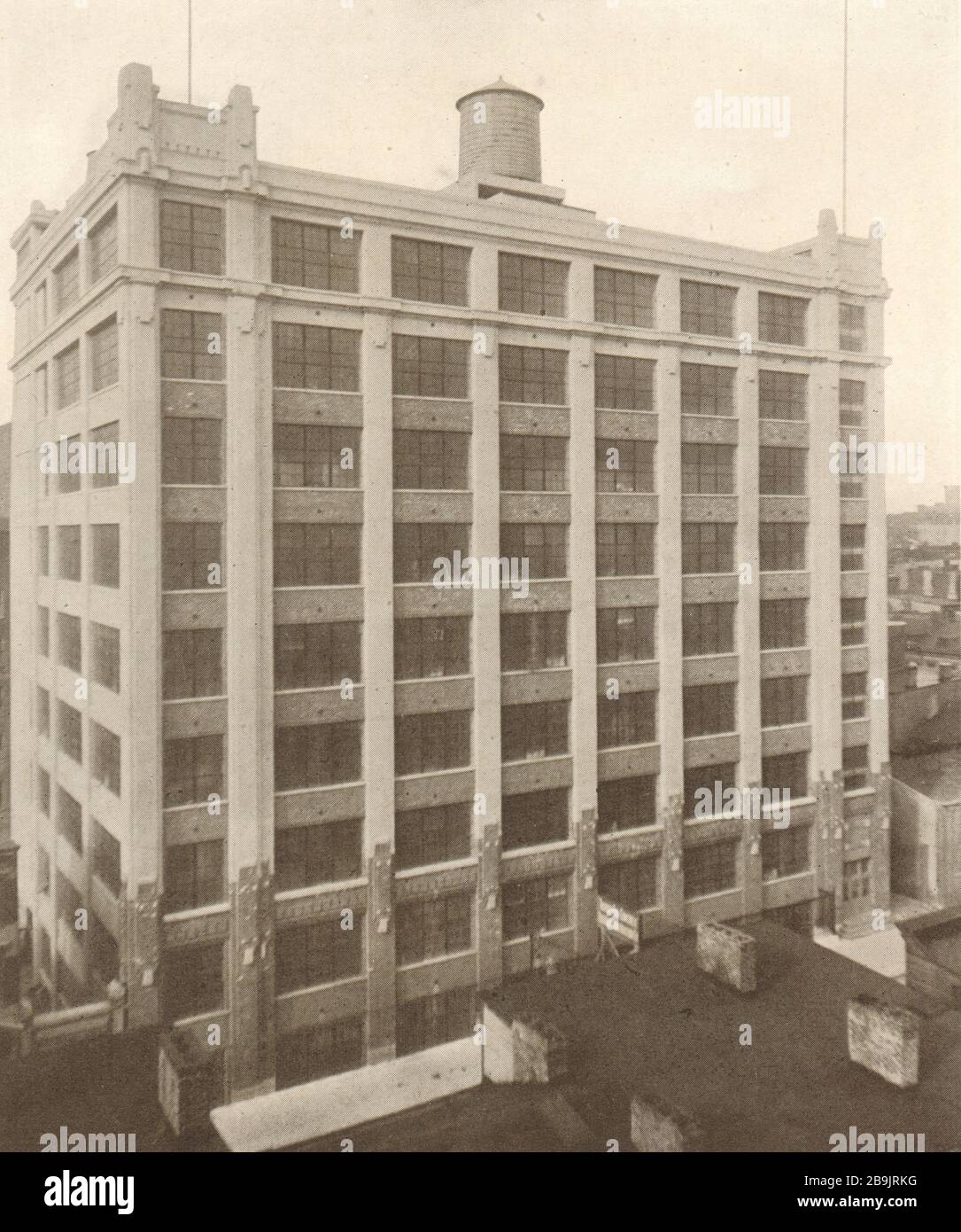 American safety Razor Co., Bldg, Brooklyn, New York. (1921 Stock Photo ...
