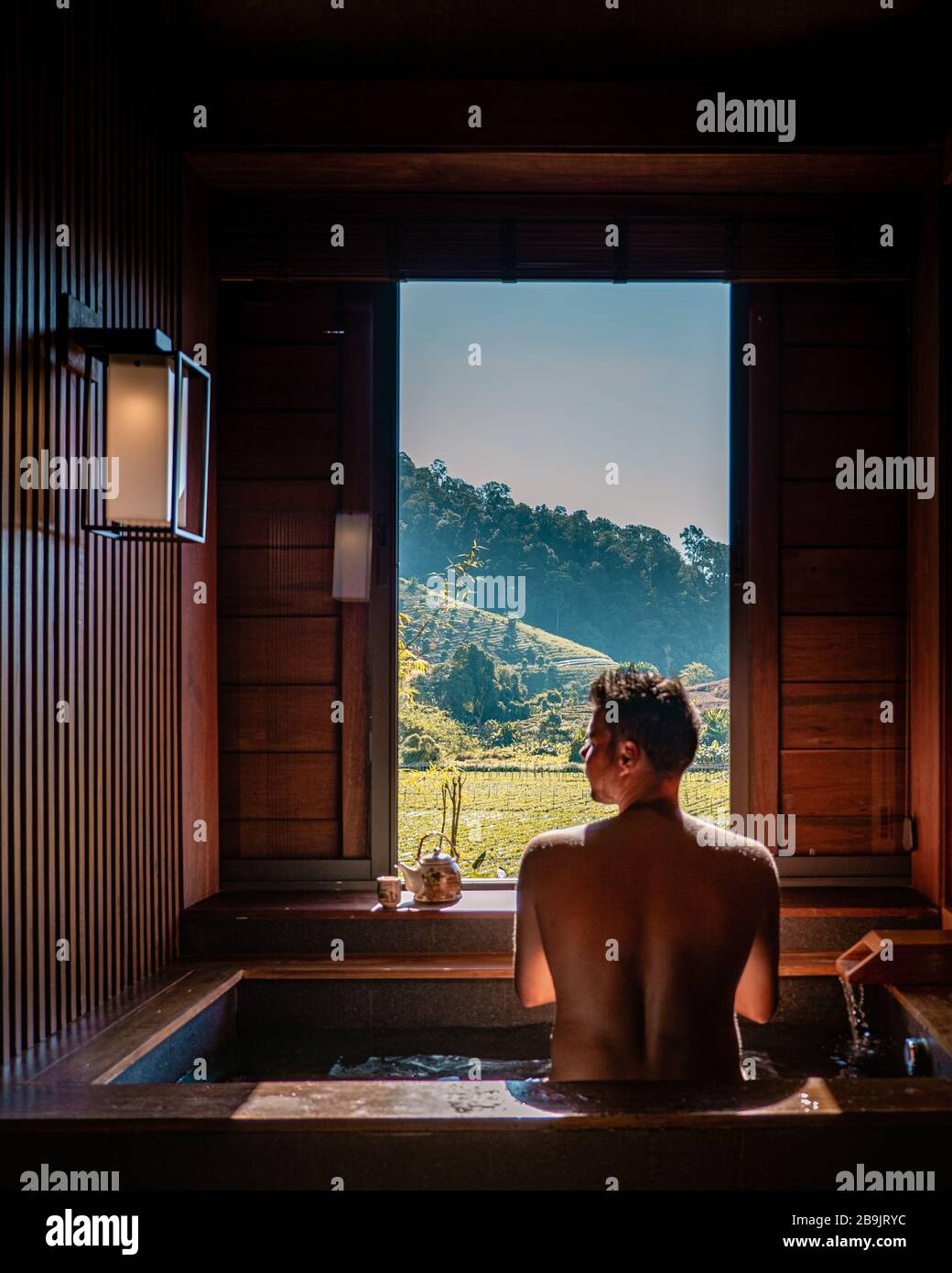 Japanese onsen thermal springs hi-res stock photography and images - Alamy