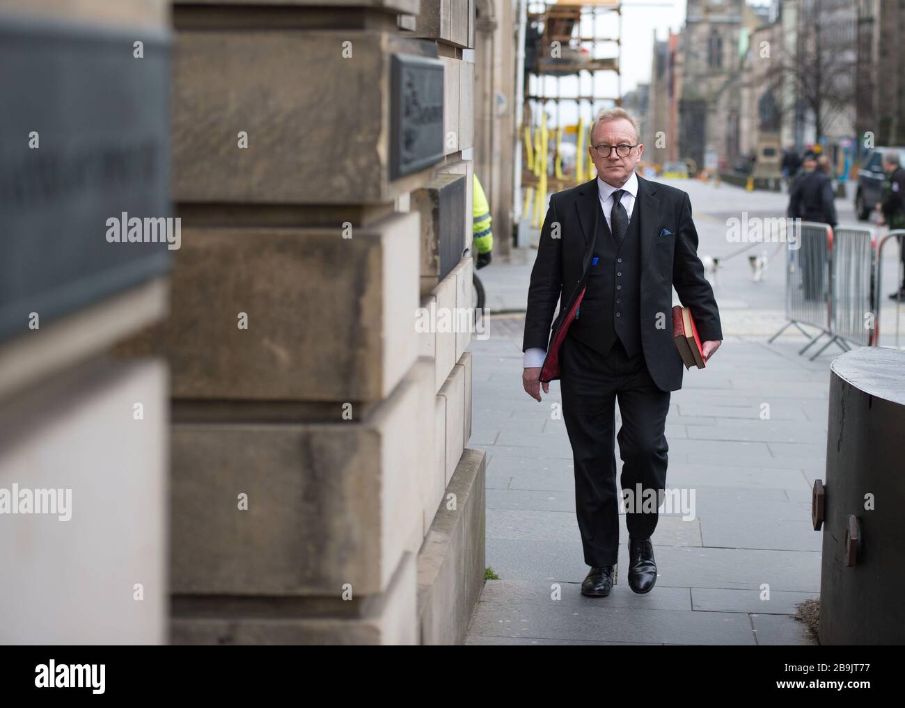 Edinburgh, UK. 23 March 2020. Pictured: Alex Prentice QC - Crown ...