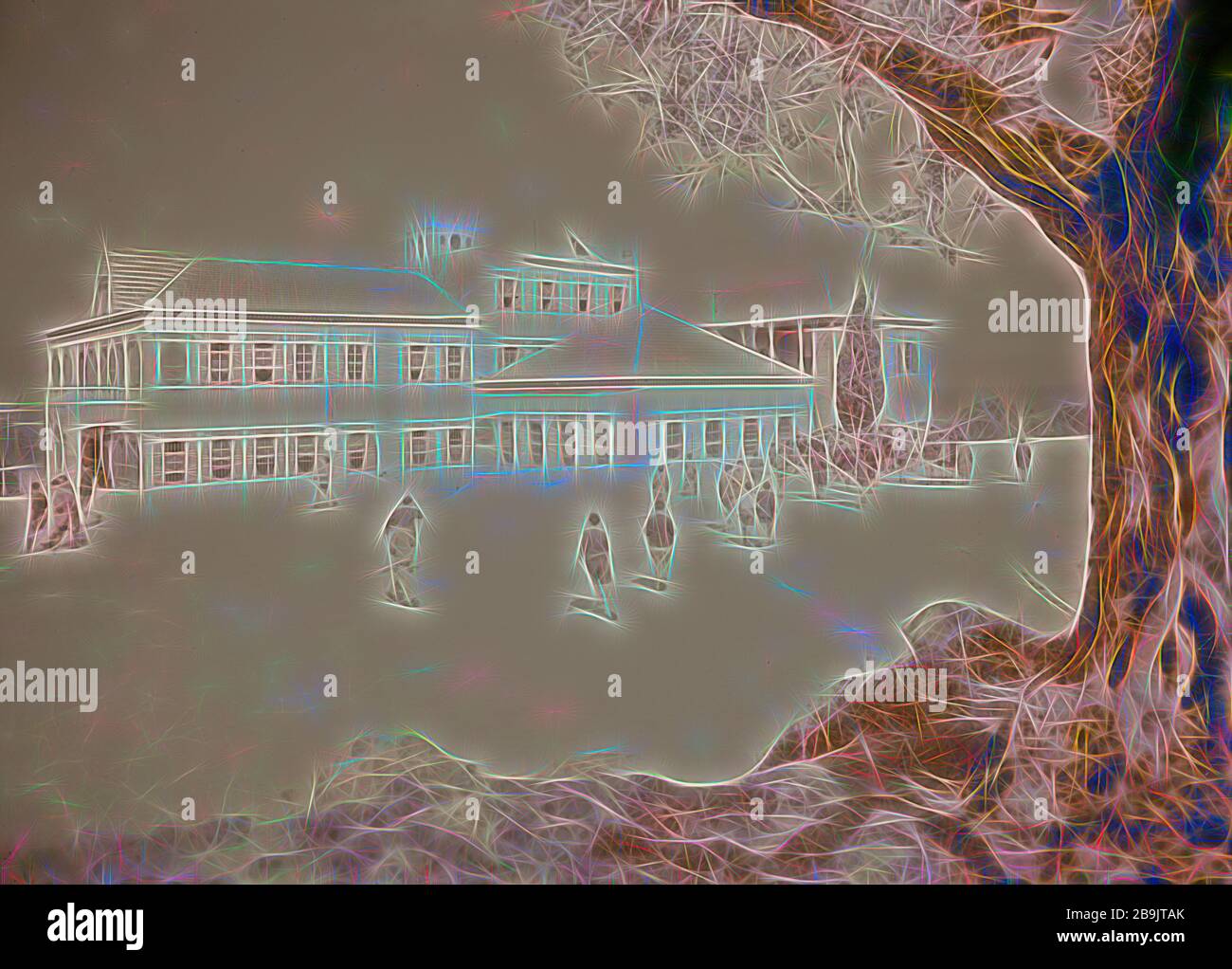 Tripoli, Am. [i.e., American] Mission Boys' School, east side (recess ...
