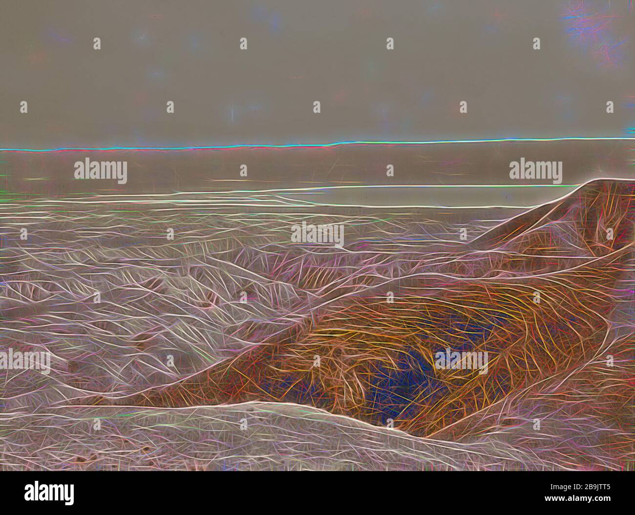 Dead Sea & wilderness from Nebi Musa. 1940, West Bank Stock Photo - Alamy
