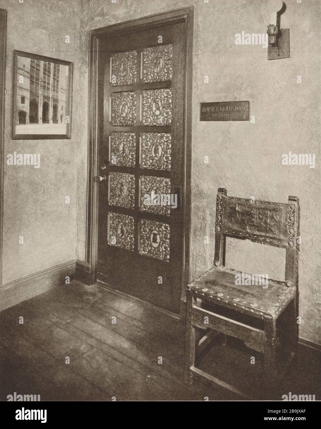 Offices of W. L. Rouse and L.A. Goldstone, Architects, New York City ...