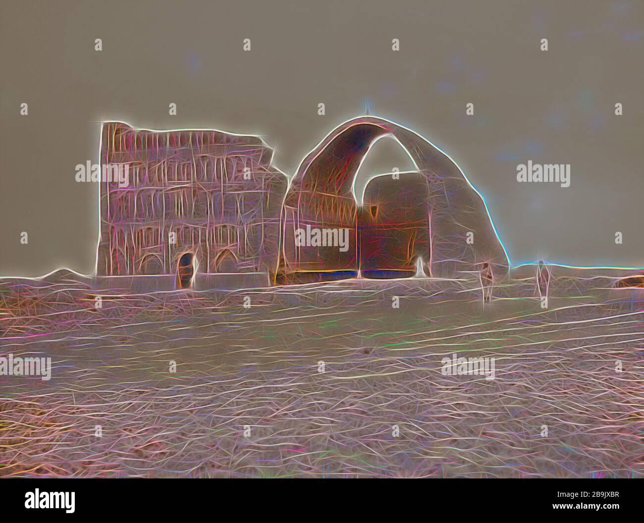 Iraq, ruins, Ctesiphon. 1932, Iraq, Ctesiphon Stock Photo - Alamy