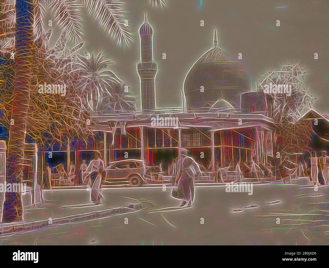 Iraq. (Mesopotamia). Baghdad. Views, street scenes, and types. Street ...