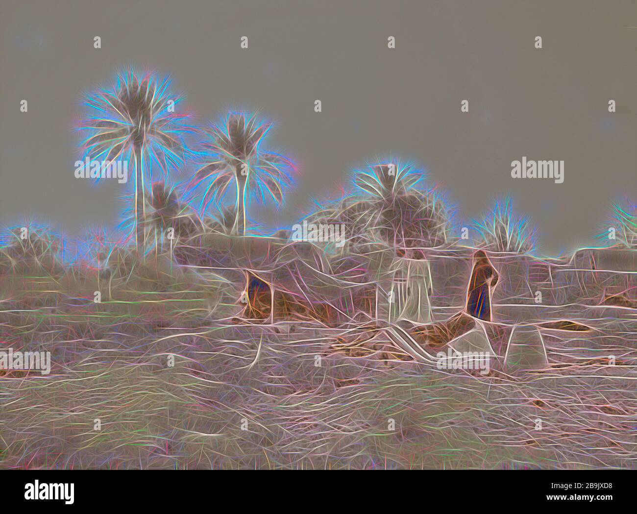 Camp near Kerbela. 1932, Iraq, Karbalāʾ Stock Photo - Alamy