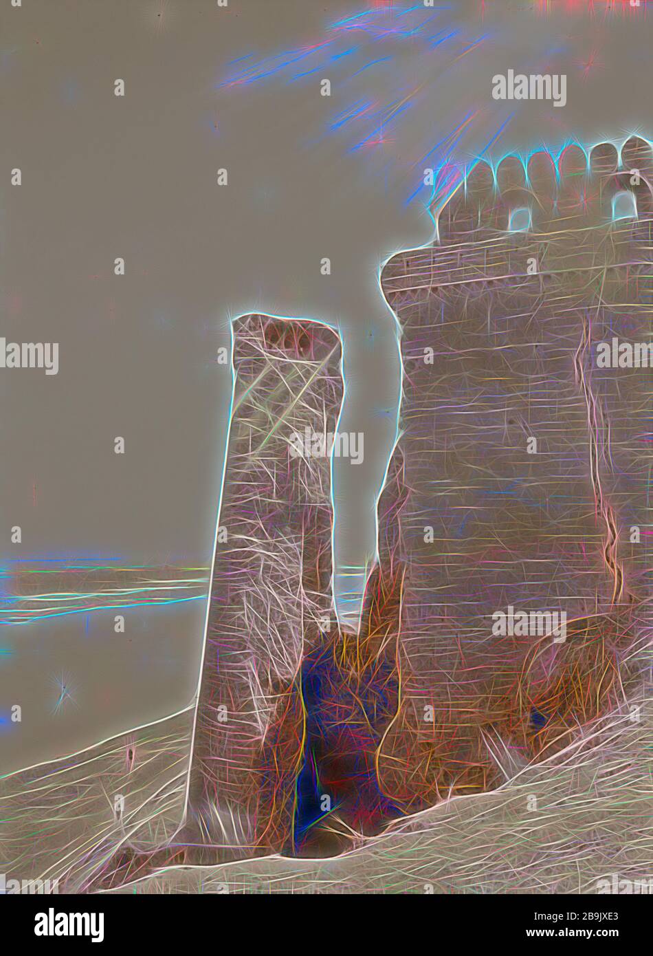 Iraq, ruins on waterfront Stock Photo - Alamy