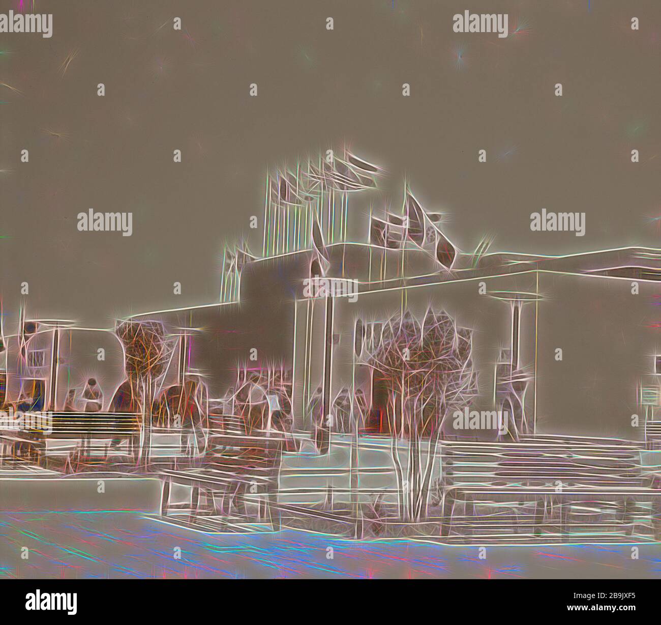 Levant fair, 1934, Tel Aviv. 1934, Israel, Tel Aviv Stock Photo - Alamy