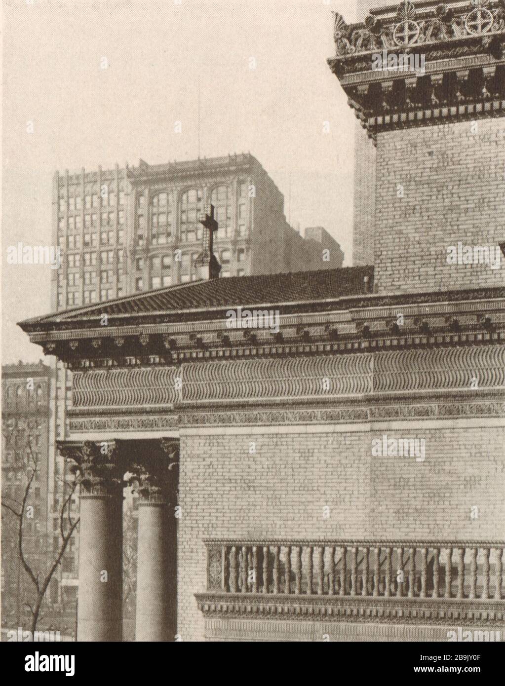 Madison Square Presbyterian Church, New York. The first famous building ...