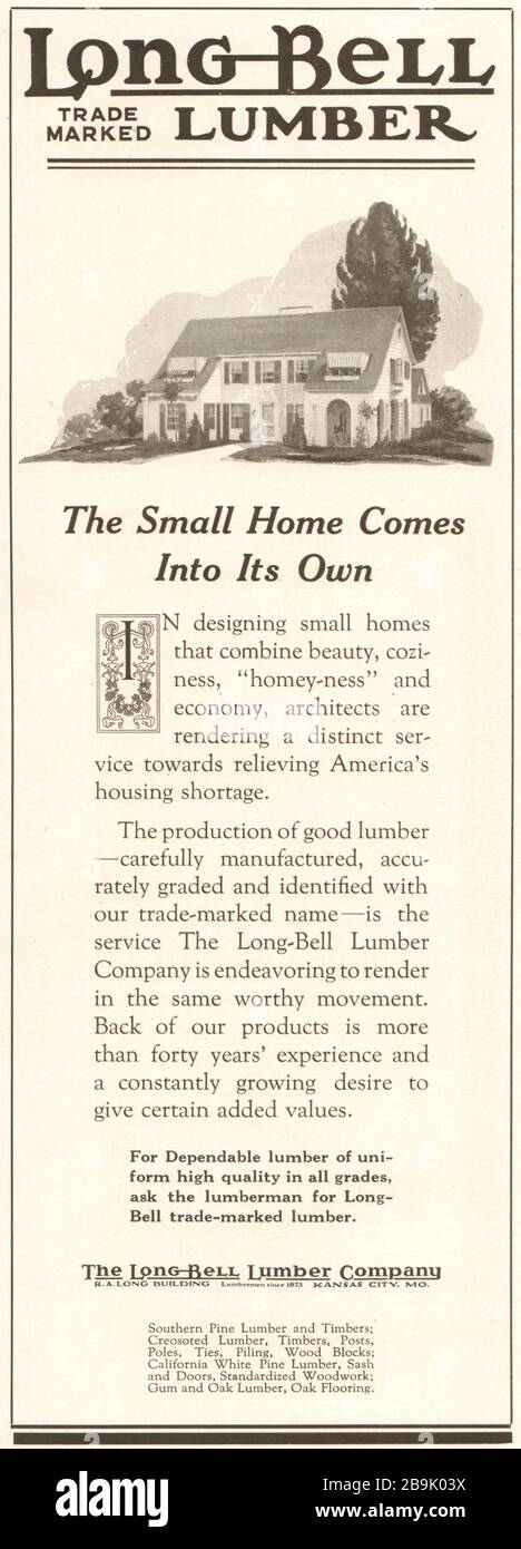 The small home comes into its own. The Long-Bell Lumber Company, R.A ...
