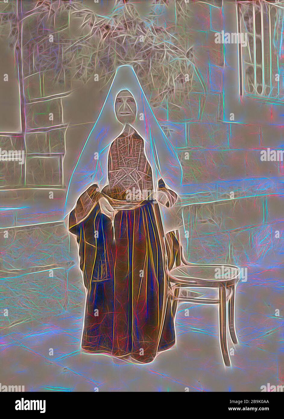 Ruth the Moabitess (and others). Photograph shows a woman wearing ...