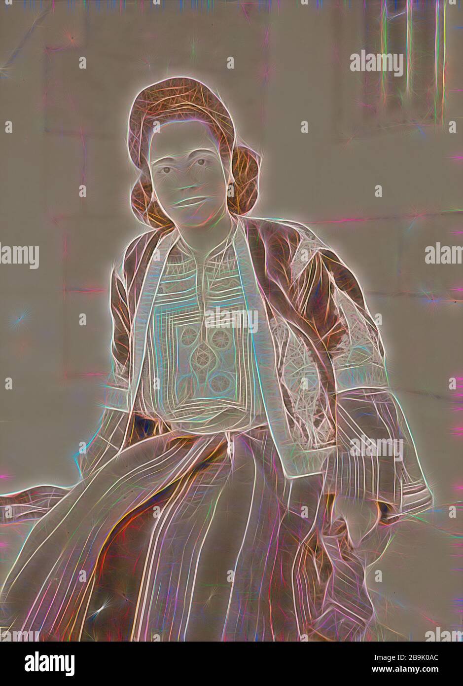 Ruth the Moabitess (and others). Photograph shows a woman wearing ...