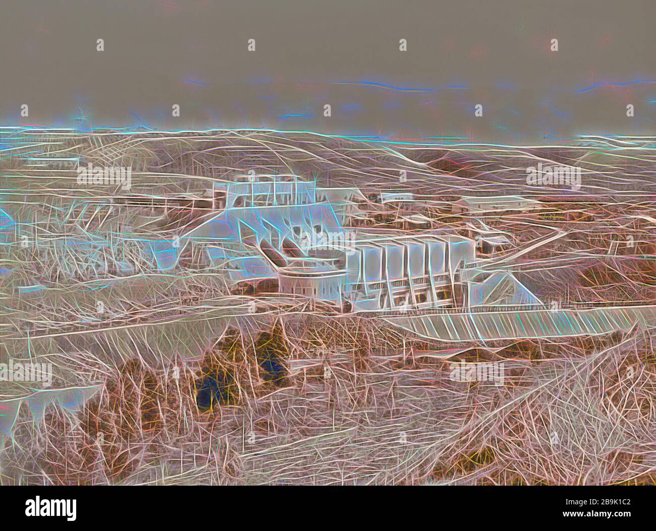 The Palestine Electric Corporation power plant. Gen[eral]. view with ...