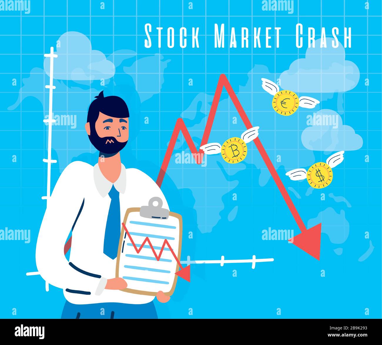 Economic crises Stock Vector Images - Alamy
