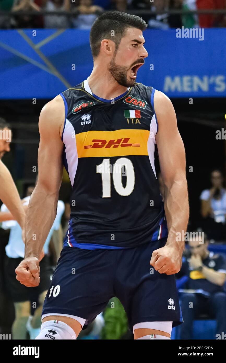 filippo lanza during Volleyball Men Italy Team season 2019/20, italy ...