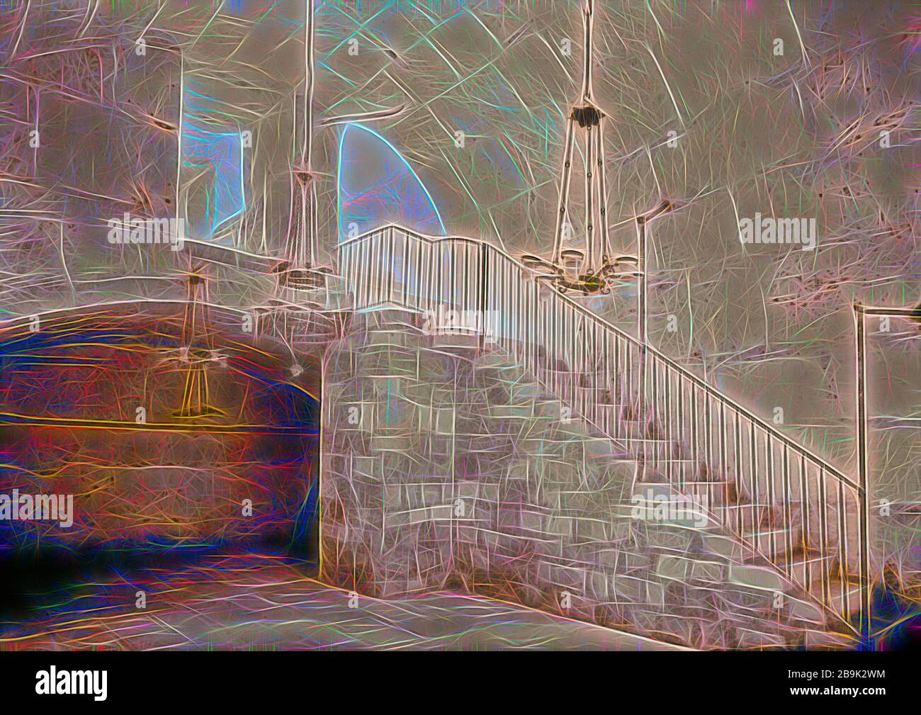 In the Temple area, the Moslem mosque of el-Burak, interior, showing ...