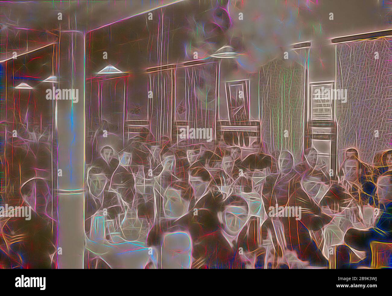 Dinner party at 'Y' Hostel for Mr. Massey's farewell taken Dec. 6, 1943 ...