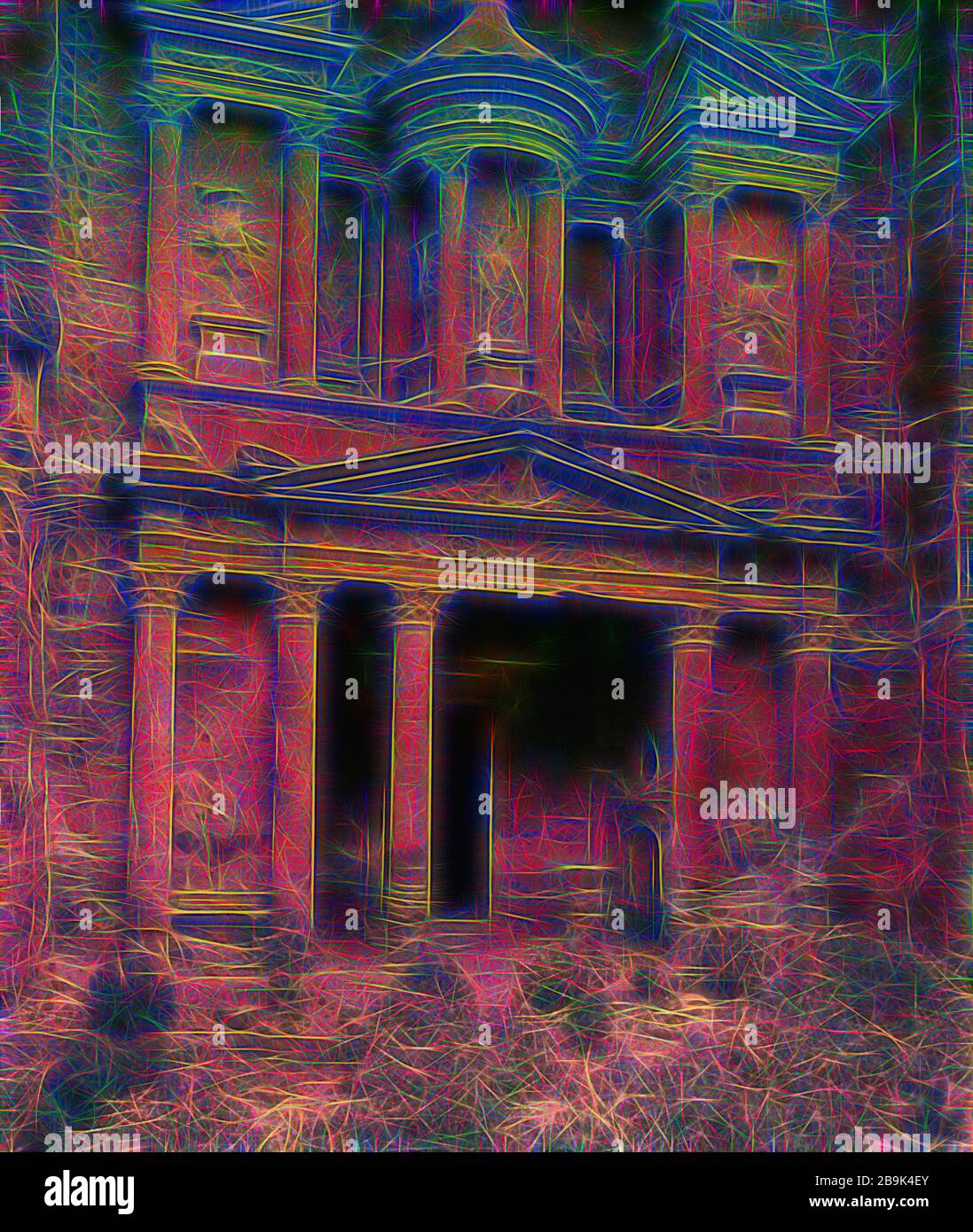 El Khazne, Petra. 1932, Jordan, Petra (Extinct city Stock Photo - Alamy