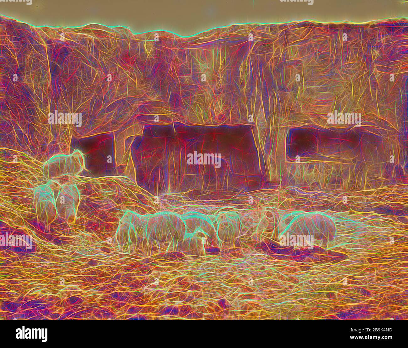 shepherd life illustrating the Twenty-Third Psalm 'Thou preparest a ...