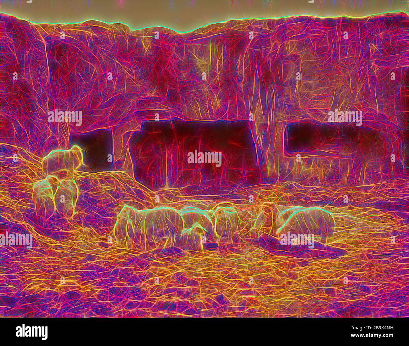 Thou preparest hi-res stock photography and images - Alamy