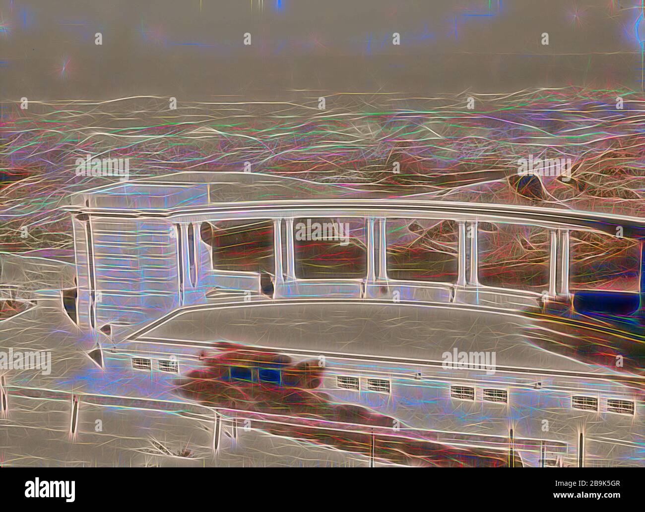 Zionist activities in Palestine. The Hebrew University open-air theatre ...