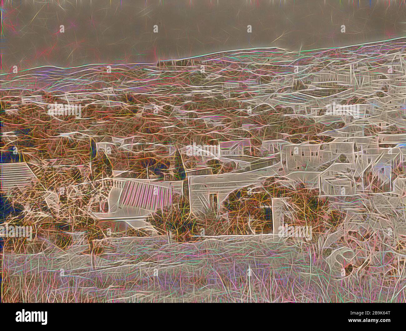 Northern views. Nazareth. View of valley and town from Tiberias road ...