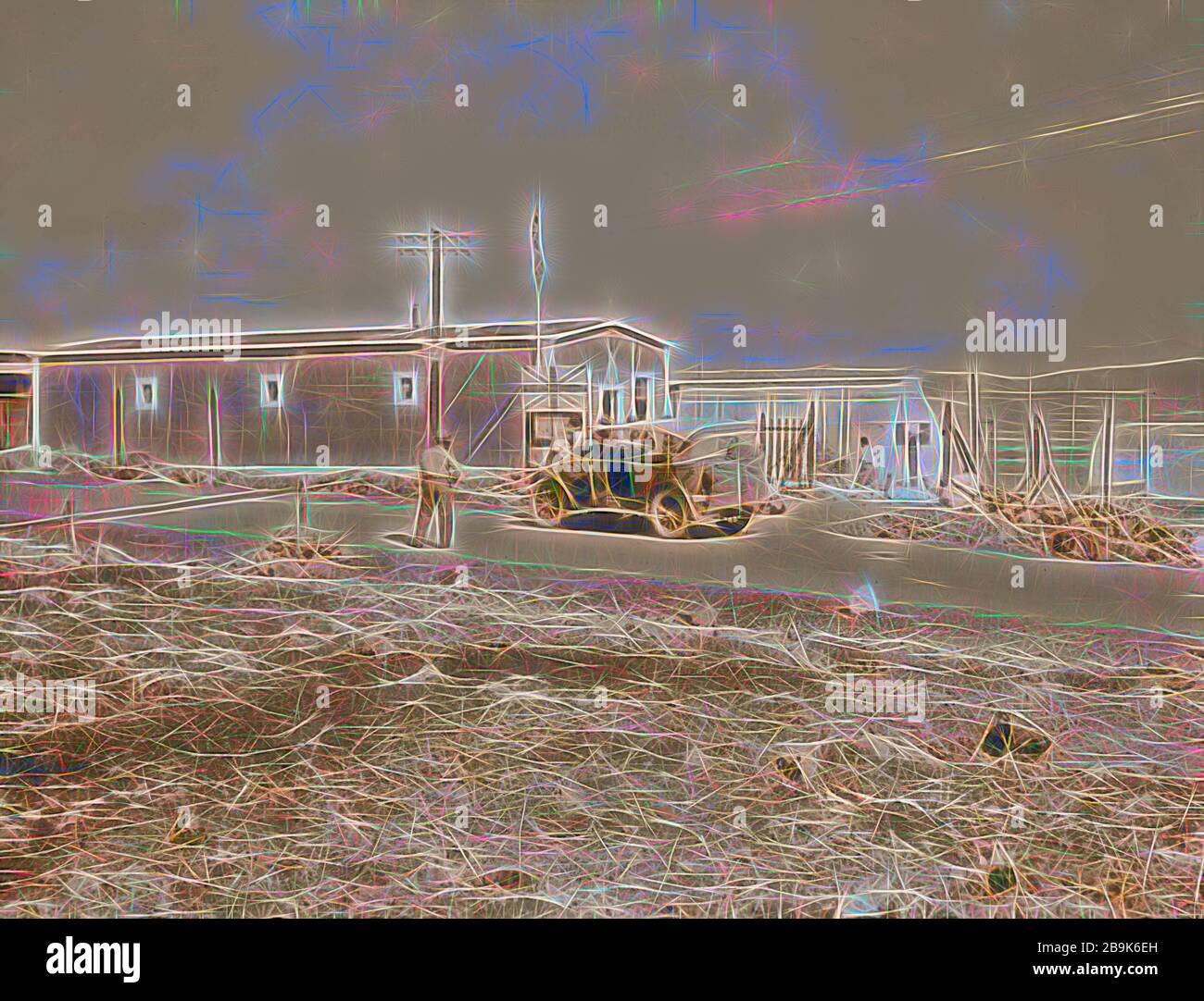 The Jordan Valley north of Lake Galilee. Metulla. British frontier post ...