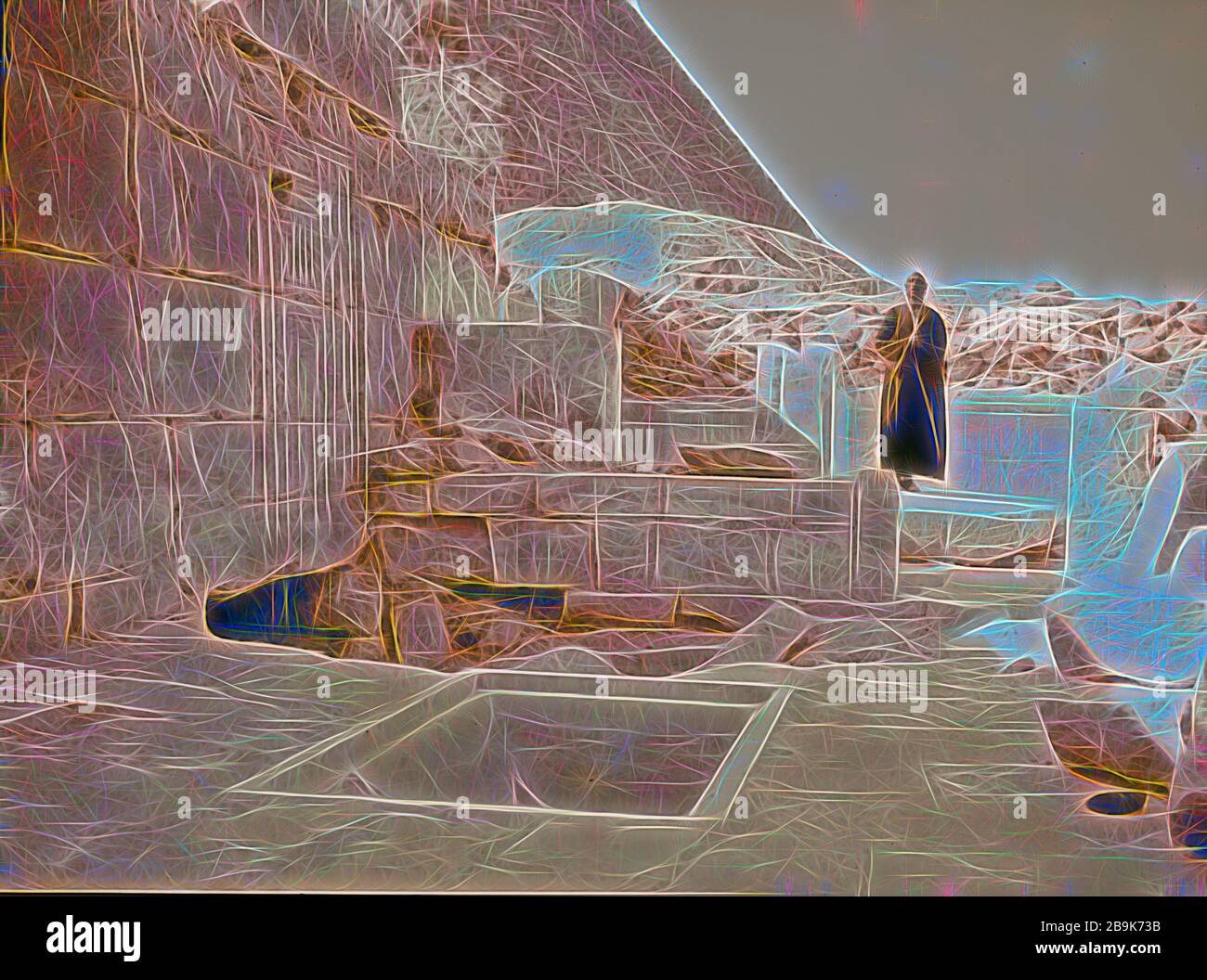 The fourth pyramid of Gizeh, etc. (recently discovered). Temple of ...