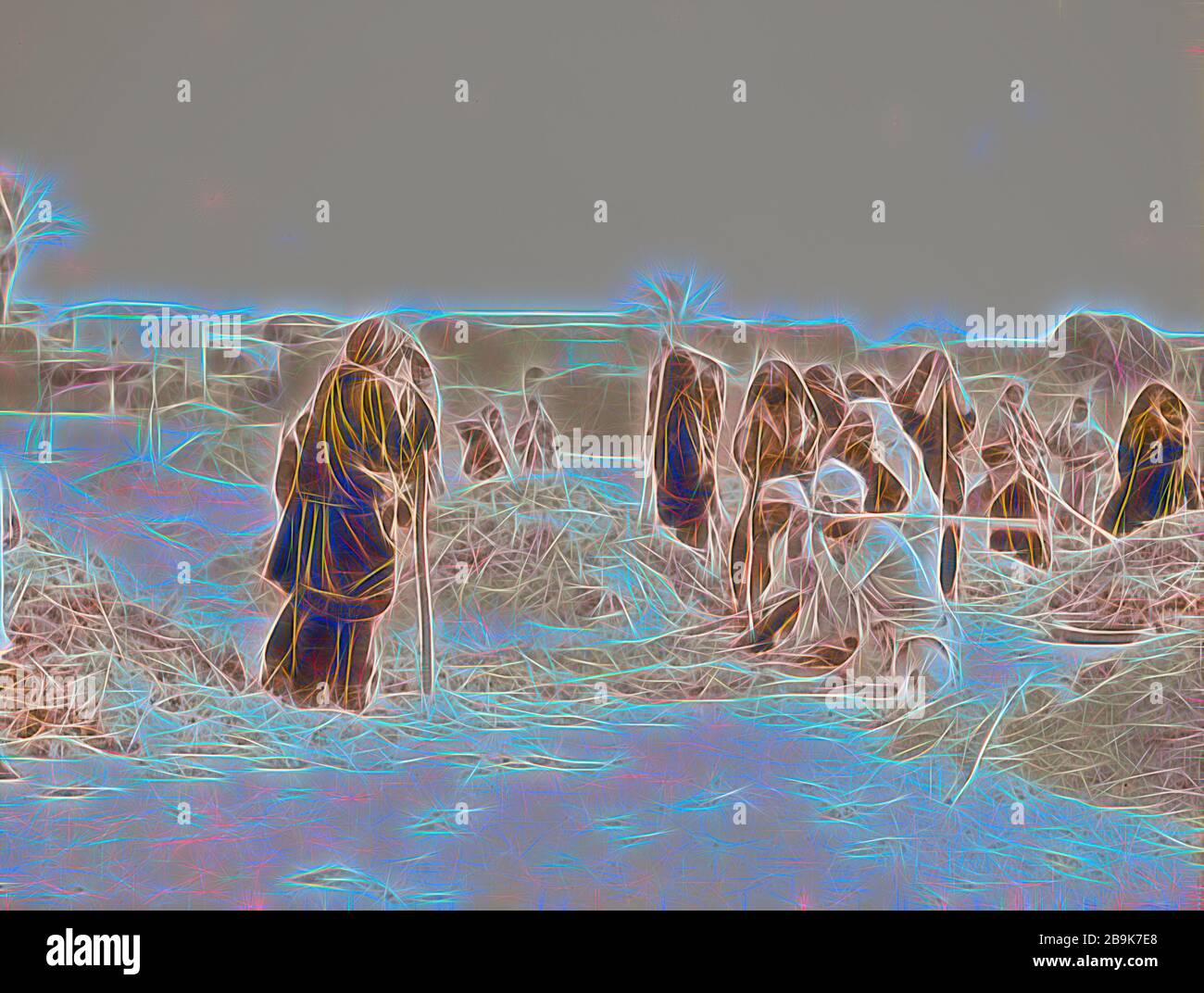 Millet threshing hi-res stock photography and images - Alamy