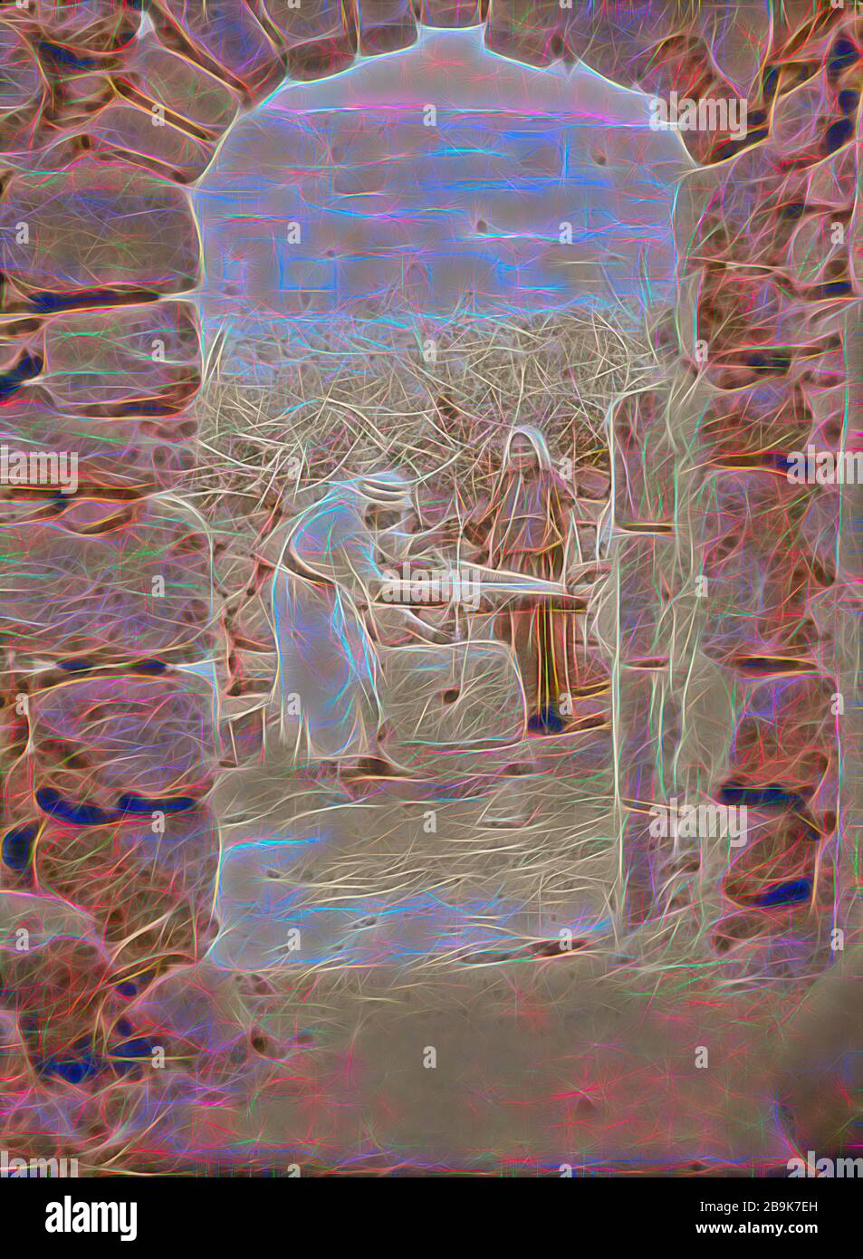 Olive crushing and pressing. Process of applying the weight. Scene ...