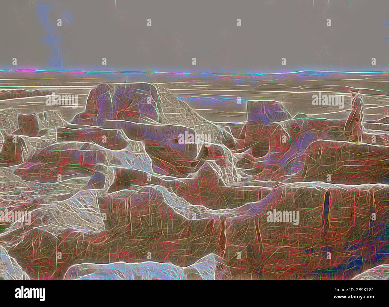 Excavations. Wady Ghazzeh (south of Gaza). Wady Ghazzeh mounds ...