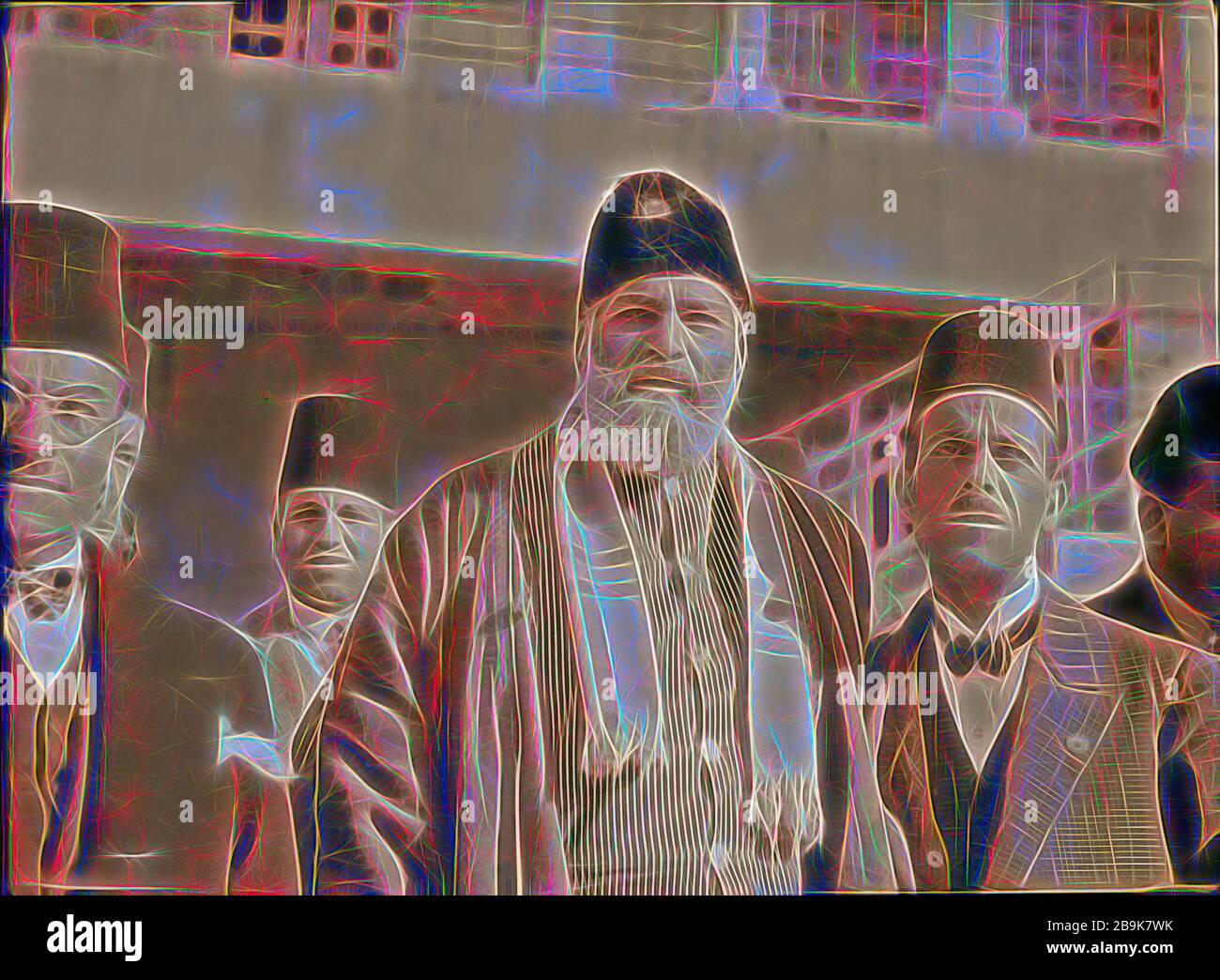 Pan-Islamic conference gathers at Shunet Nimrin, Transjordan. Mawalana ...