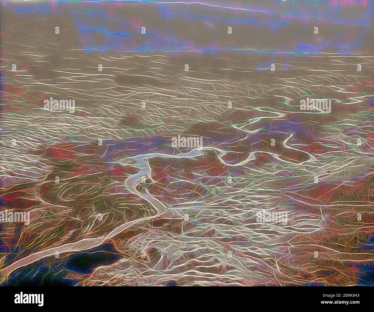 Air views of Palestine. Flying south over the Jordan Rift. Jordan's ...