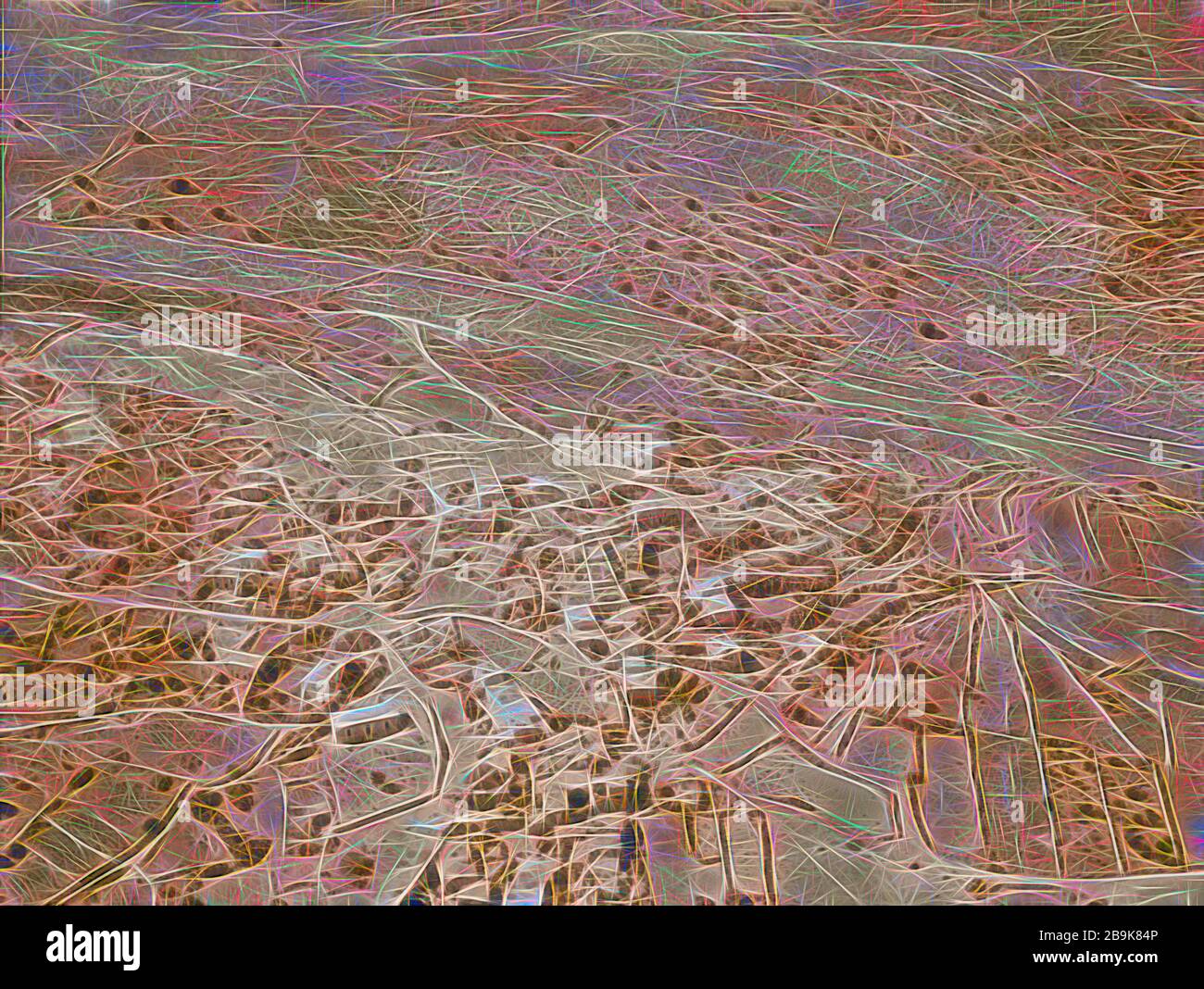 Air views of Palestine. West of Jerusalem. Upper Beth-Horon. Beit 'Ur ...