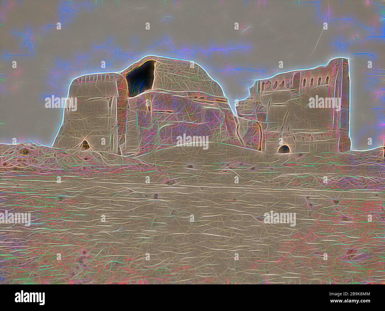 Iraq. Arch of Ctesiphon. 'The wonder arch of the east.' From the S. A ...