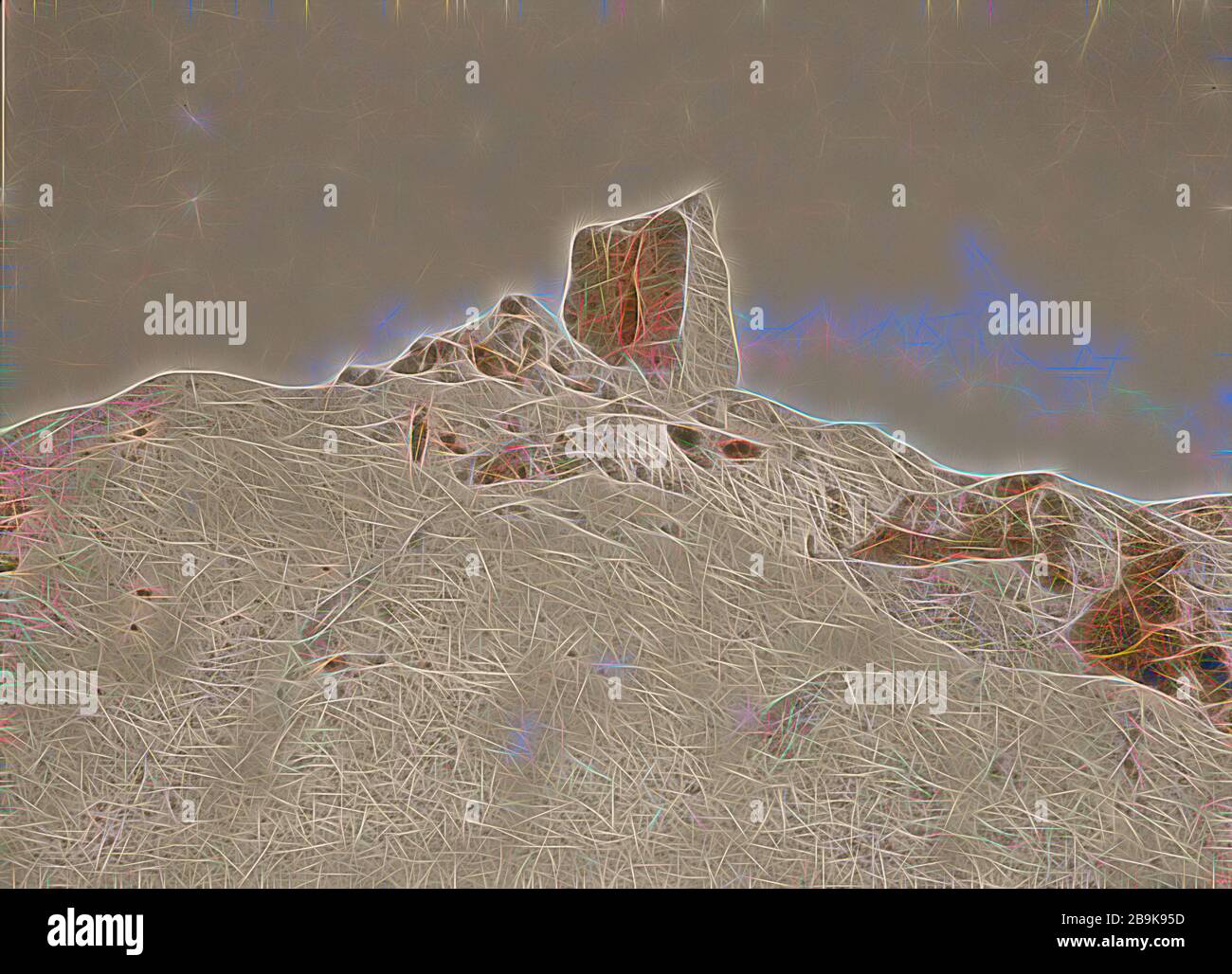 Iraq. Birs Nimrud. (Possibly the Tower of Babel). So-called Tower of ...