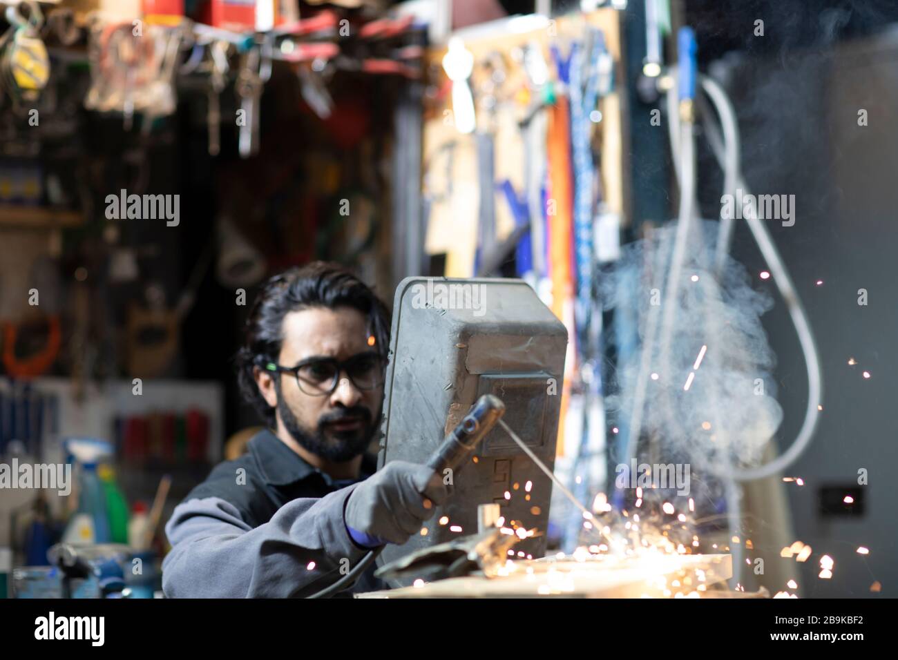 Welder Black High Resolution Stock Photography and Images - Alamy