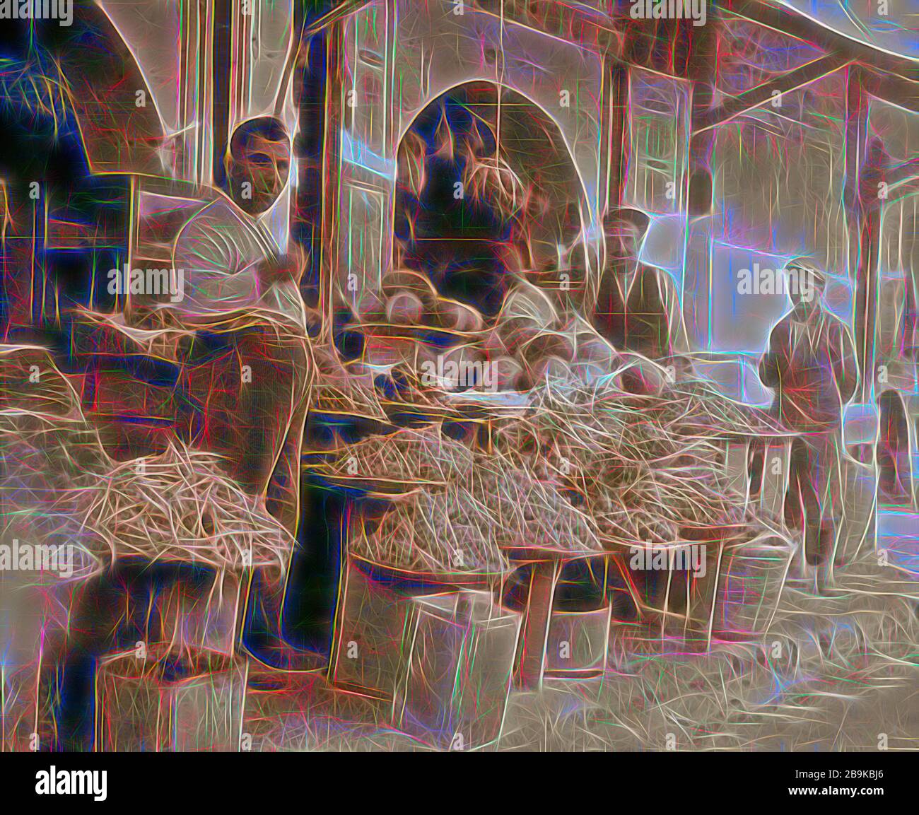 Alexandretta & bay. Native fruit stand. 1934, Turkey, ıskenderun ...