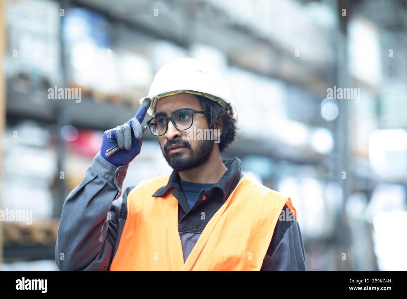 Worker looking at hi-res stock photography and images - Alamy