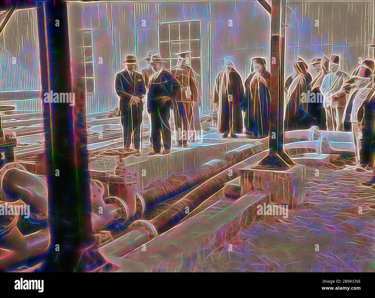 Opening day of Shell at Haifa. 1934, Israel, Haifa Stock Photo - Alamy