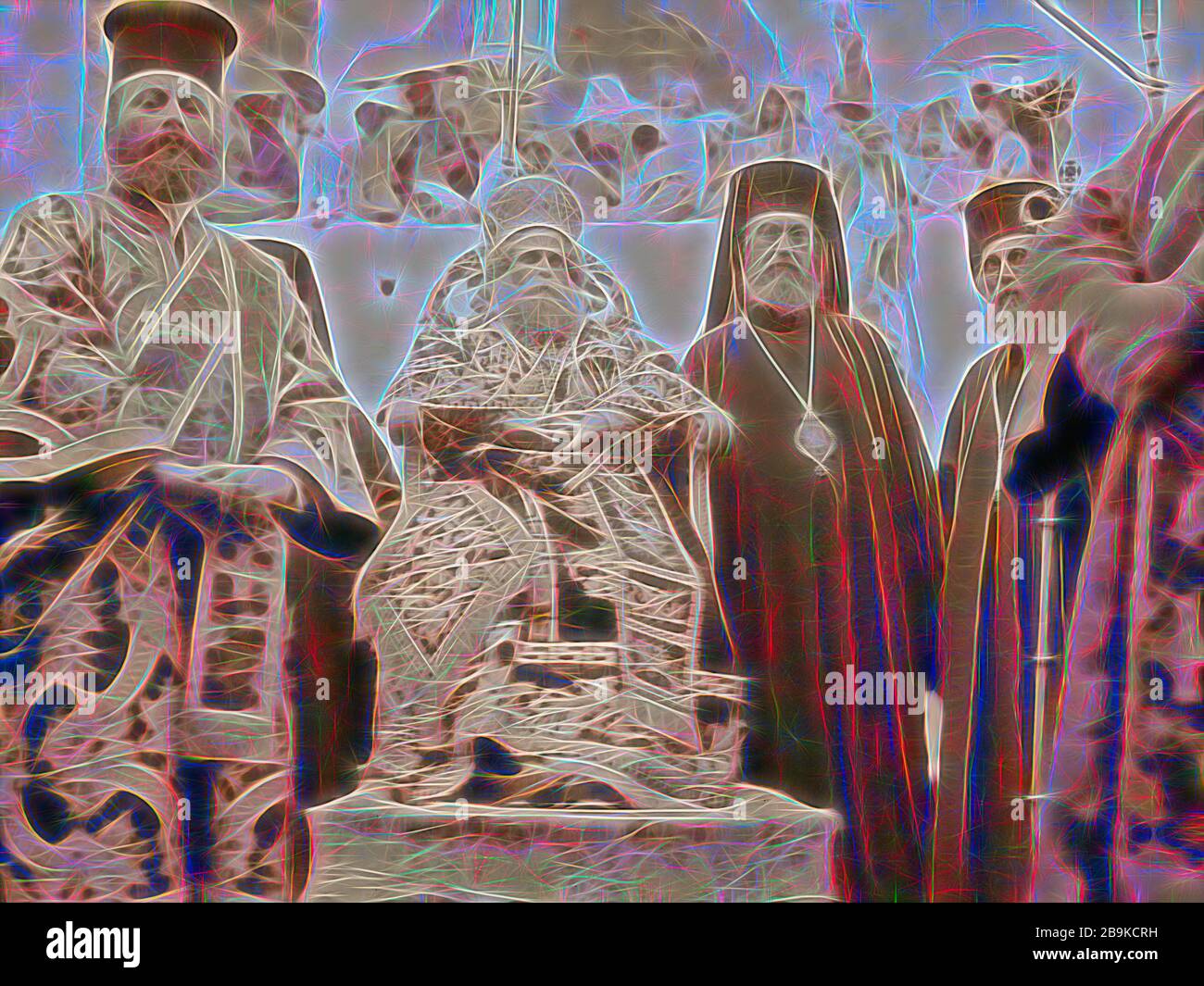 Washing of the feet, 1937 Church of the Holy Sepulchre Jerusalem ...