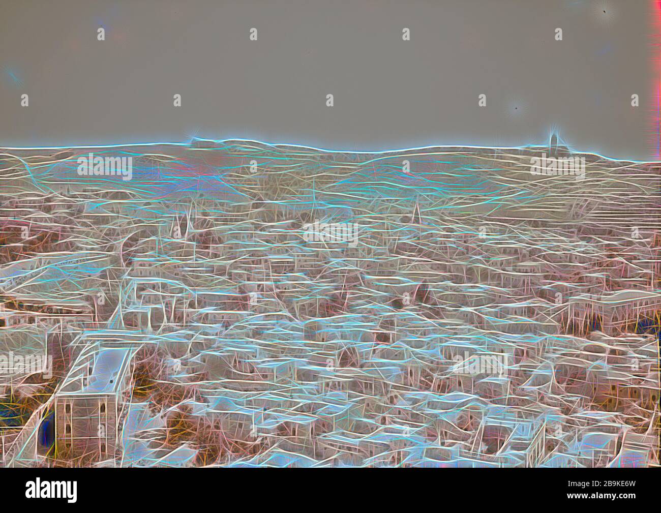 Jerusalem from St. Saveur. Cycloramic views Stock Photo - Alamy