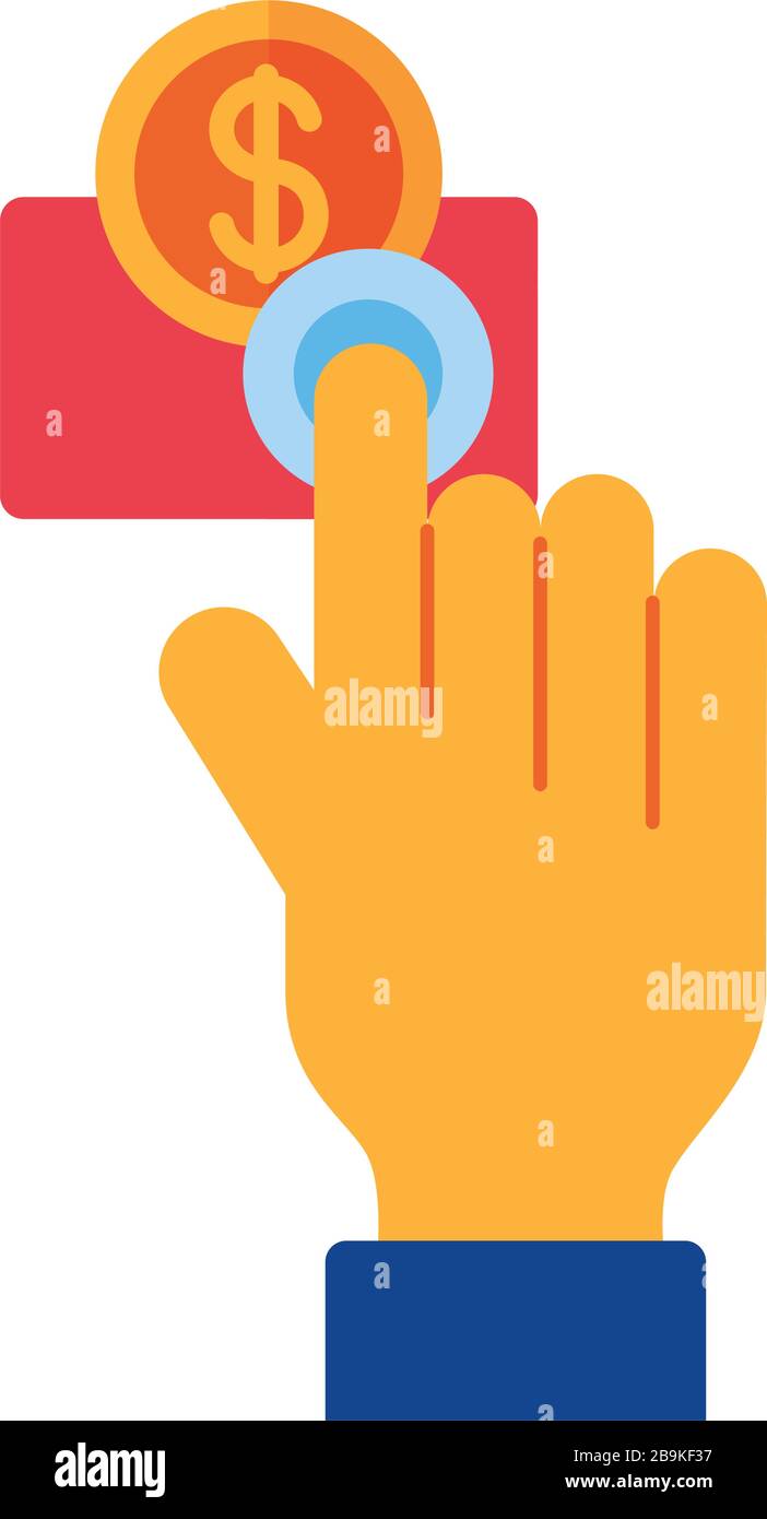 Money fingers Stock Vector Images - Alamy