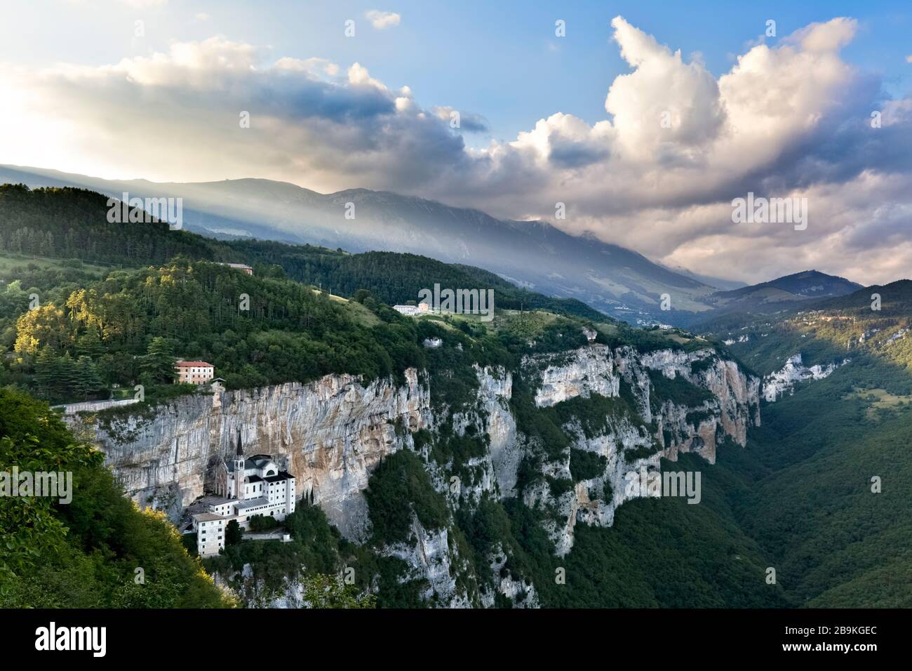 The Madonna della Corona sanctuary in Mount Baldo is one of the most ...
