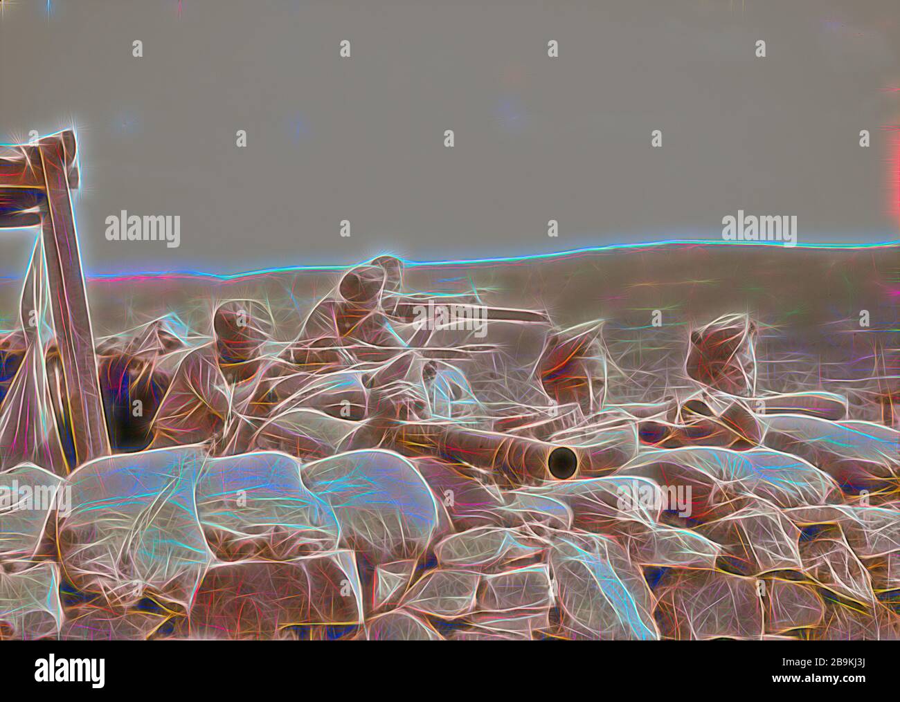 British Military Camp at klm. 41, Lubban-Nablus, Middle East Rd ...