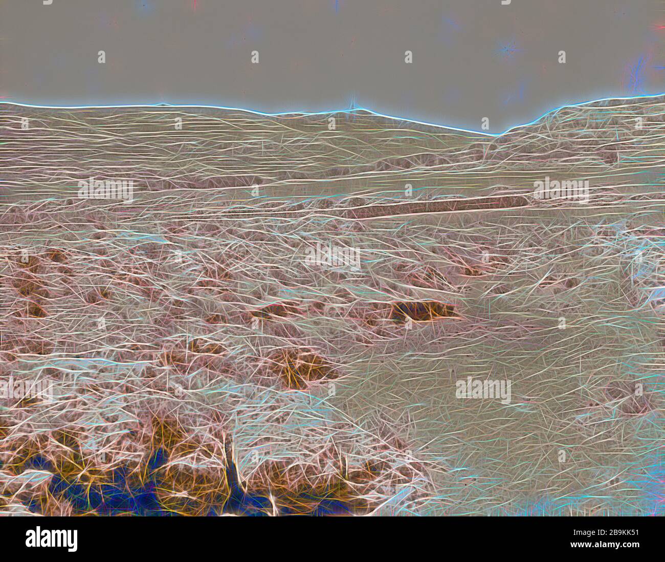 Neby Samuel (Mizpeh). 1934, Israel, Nebi Samwil Stock Photo - Alamy