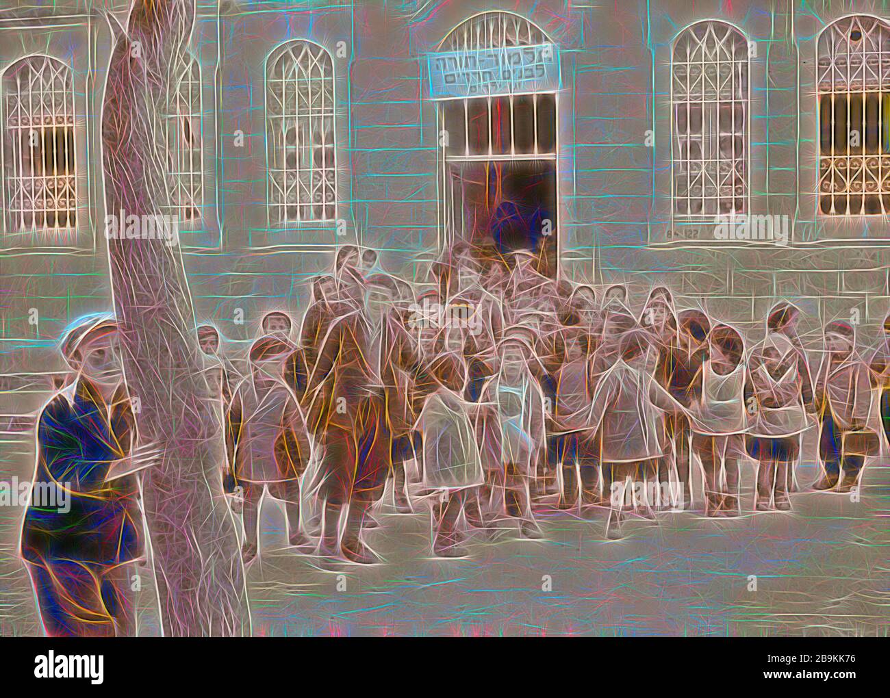 Children just out of school, Bukhara Quarter Bukharan Jewish children ...